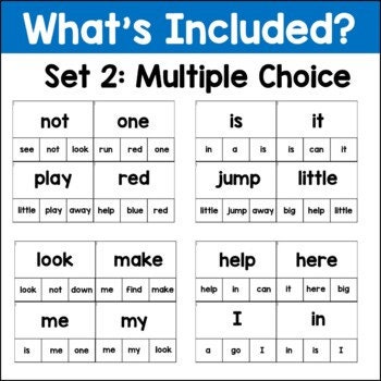 Sight Words Level 1 Task Cards - Etsy