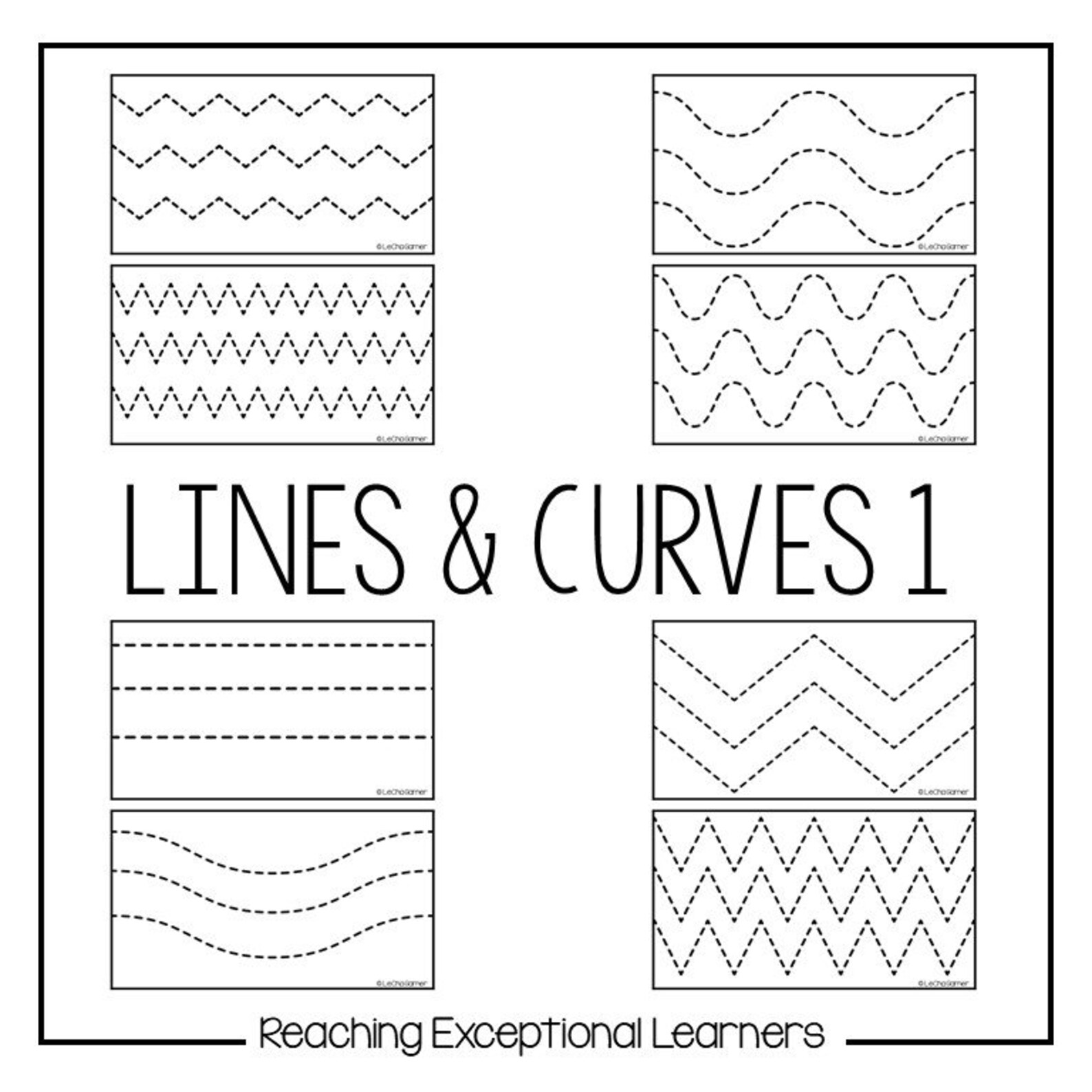 Tracing Task Boxes for Special Education - Etsy