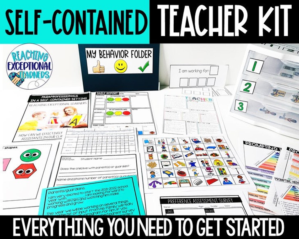 Special Education Teacher Kit - Etsy
