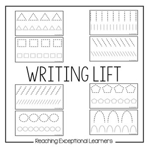 Tracing Task Boxes for Special Education - Etsy