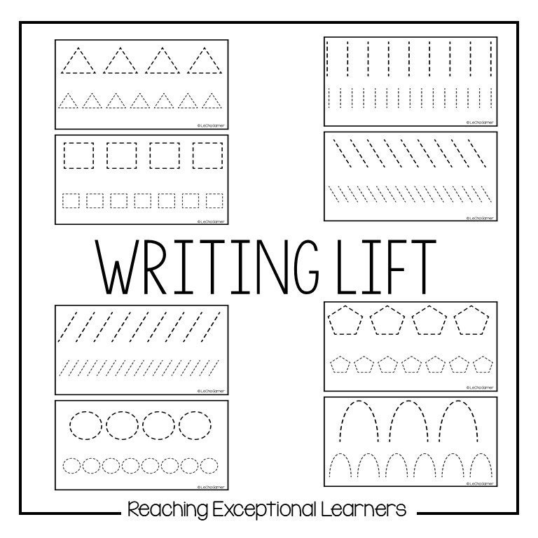 Tracing Task Boxes for Special Education - Etsy