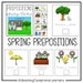 Prepositions Interactive Books - Etsy