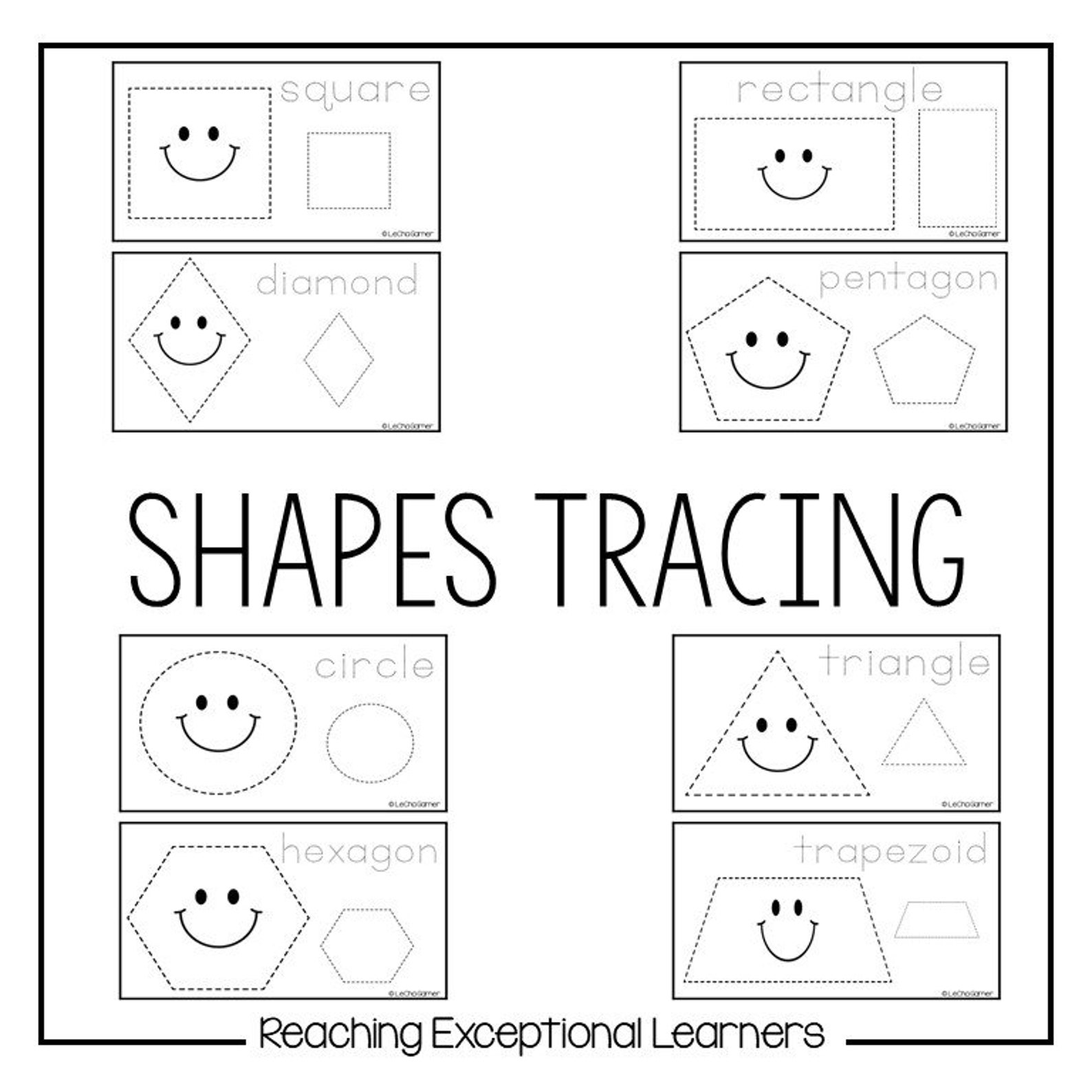 Tracing Task Boxes for Special Education - Etsy