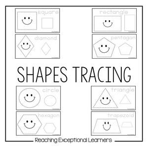 Tracing Task Boxes for Special Education - Etsy