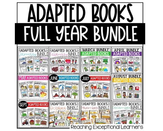Adapted Books Full Year Bundle - Etsy