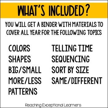 Adapted Binder BUNDLE - Etsy