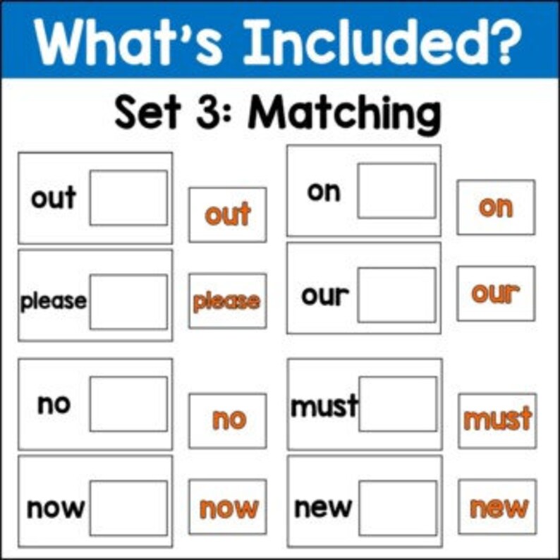 Sight Words Level 2 Task Cards - Etsy