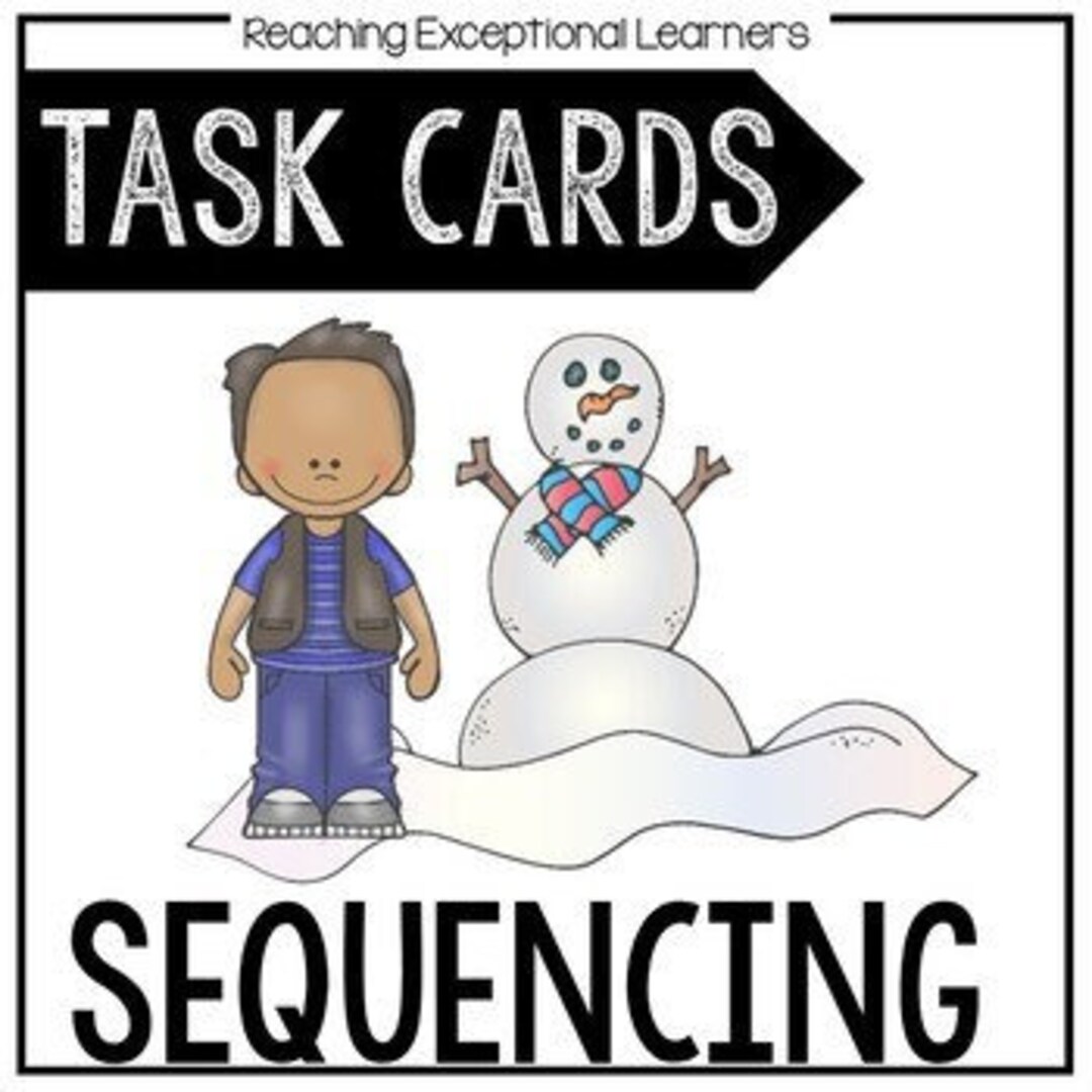 Sequencing Story- Task Card Set- Special Education - Etsy