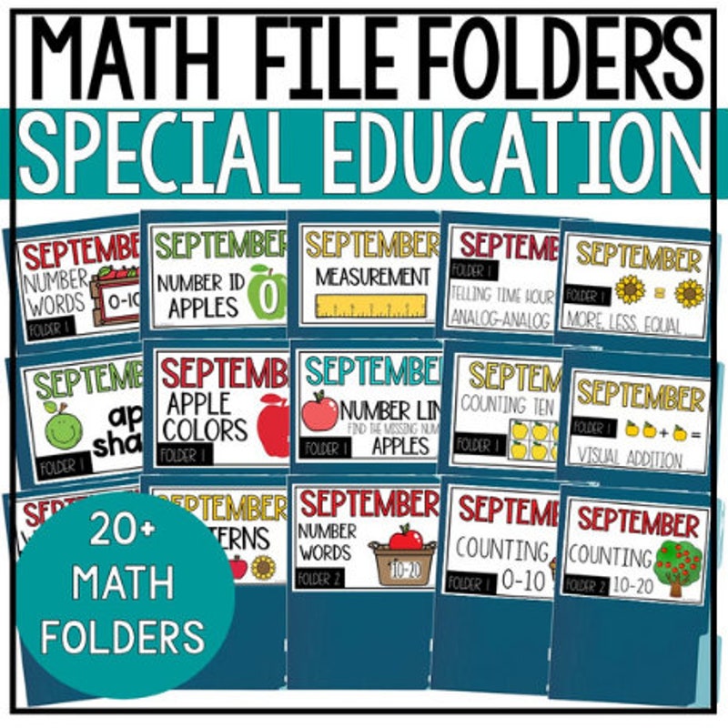 Printable File Folders - Etsy