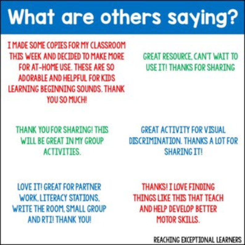 Beginning Sounds Task Card Set - Etsy