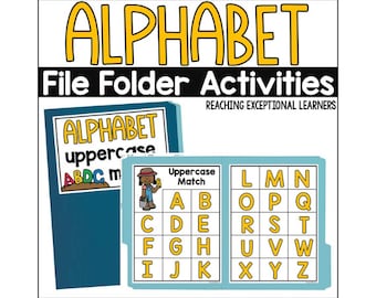 HUGE 61 Printable File Folder Games Bundle Printable Games Preschool ...