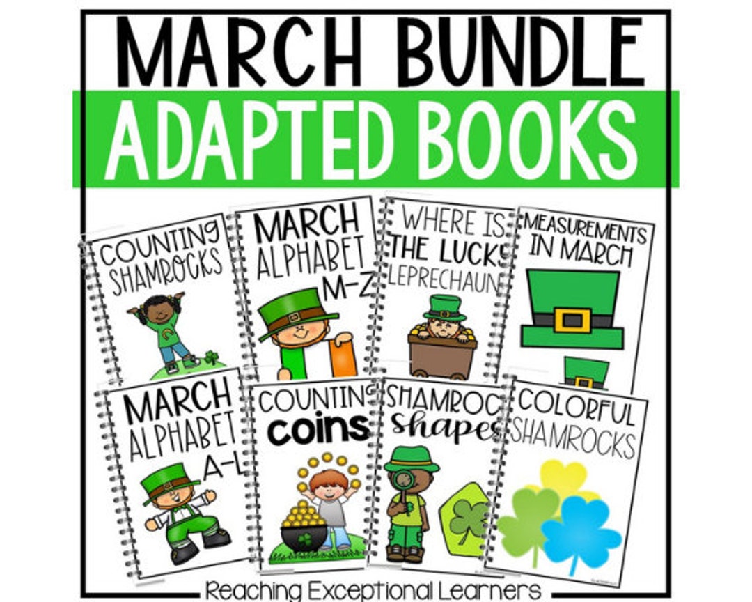 March Adapted Book Bundle - Etsy