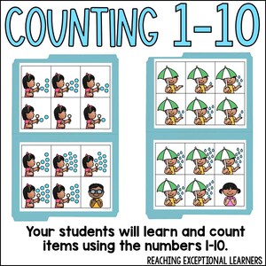 Counting to 20 File Folder BUNDLE - Etsy