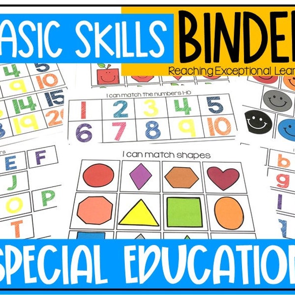 Preschool Learning Binder - Etsy