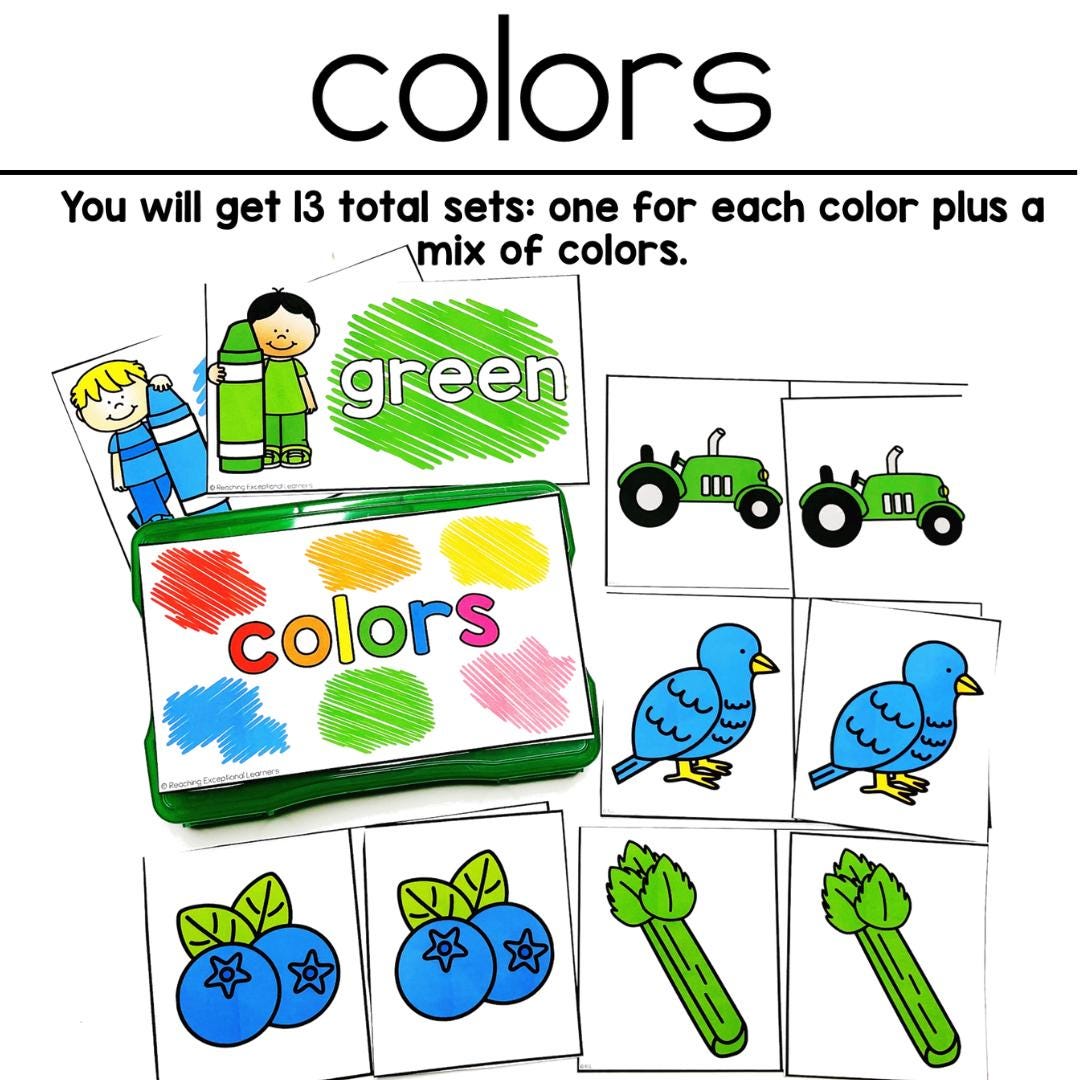 Math Task Boxes for Special Education - Etsy