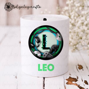 Personalised Gamer Money Box, Gamer Savings Pot, Gaming Gifts for Boys ...