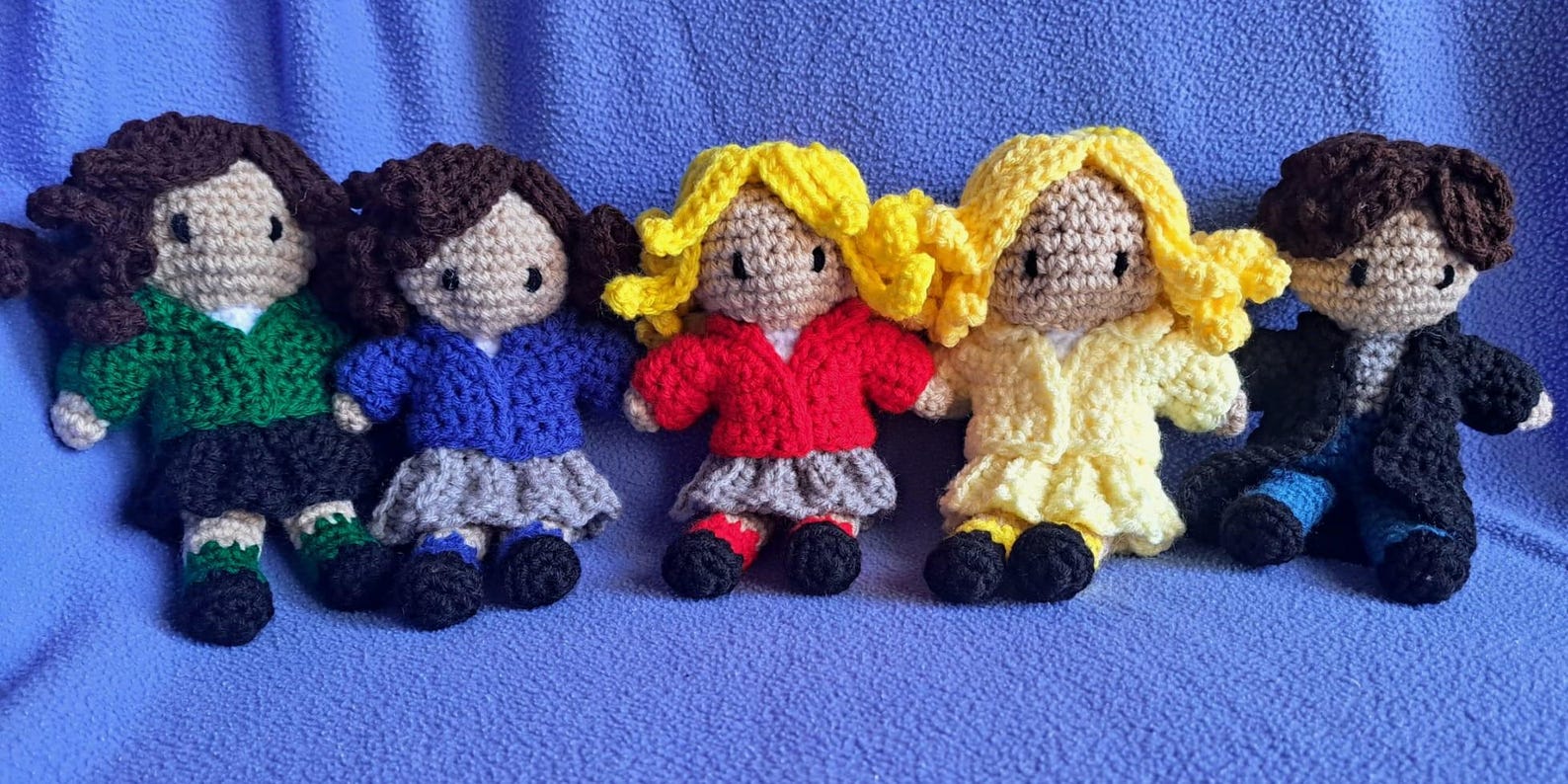Heathers Musical Crochet Plush, Handmade Stuffed Dolls, Cute ...
