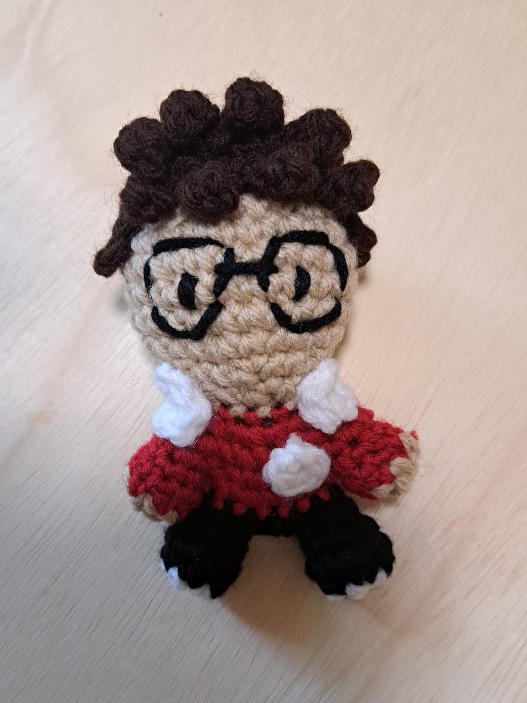 Michael Mell Crochet Plush – Handmade Be More Chill Stuffed Doll ...