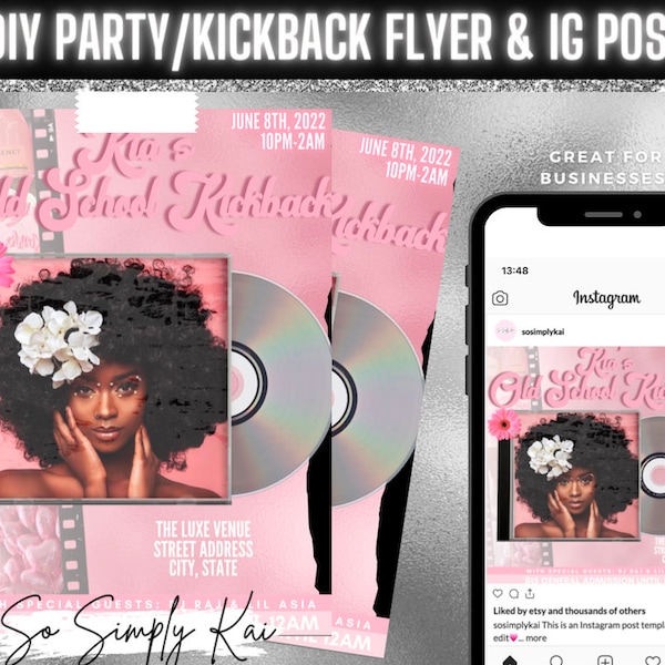 Kickback Flyer - Etsy