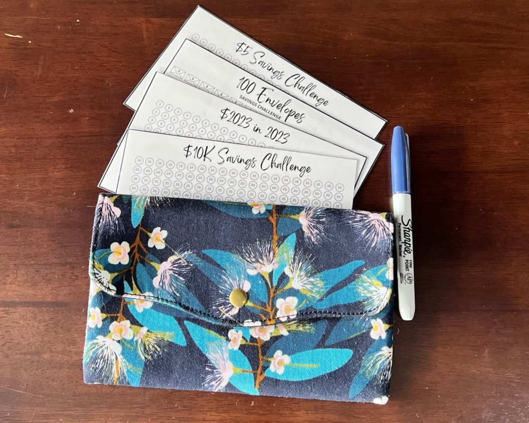 Savings Challenge Pouch | Rollover Pouch | Back to Bank | Cash ...