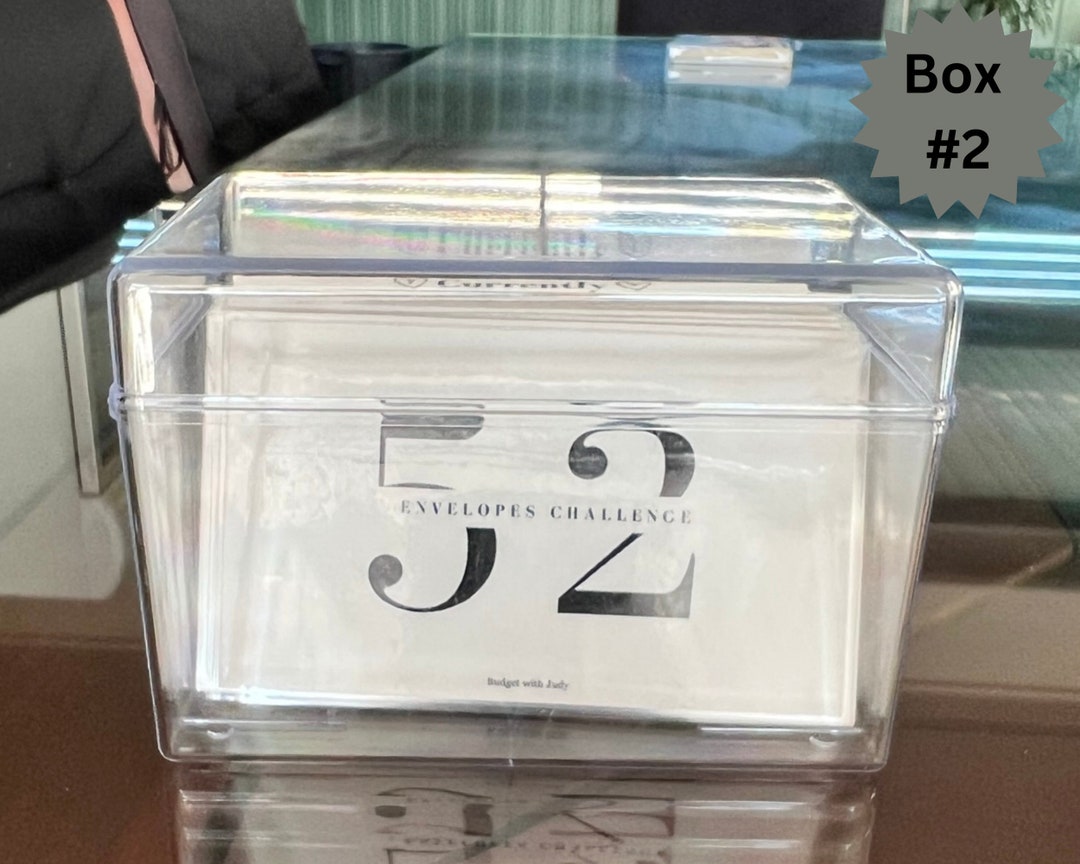 52 Envelopes Savings Challenge| Savings Box| Money Savings Challenge ...