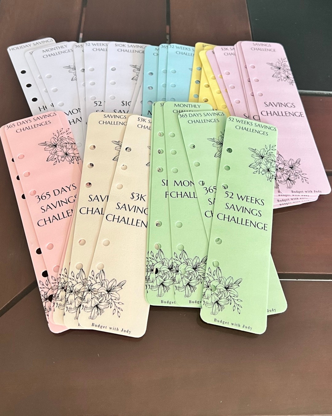 A6 Bookmarks | Budget Binder Divider| Budget Bookmark | Dashboard ...