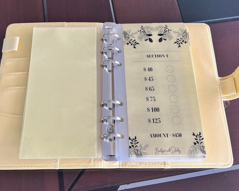 5K Savings Challenge Bundle Laminated Cash Envelopes Budget - Etsy