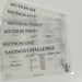 Clear Saving Challenge Pouch| Handmade Pouch| Back to Bank| Cash ...