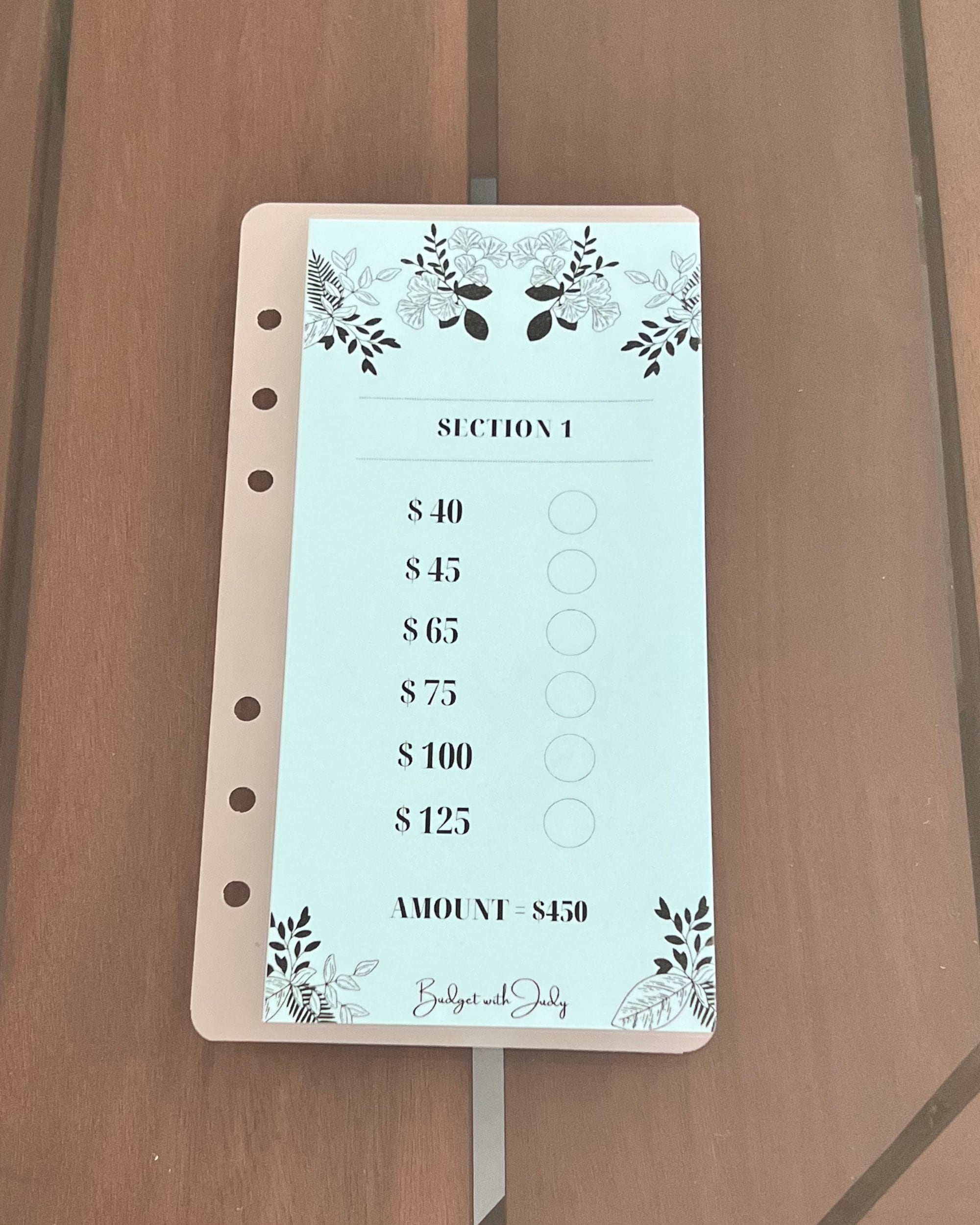 5K Savings Challenge Bundle| Laminated Cash Envelopes | Budget ...