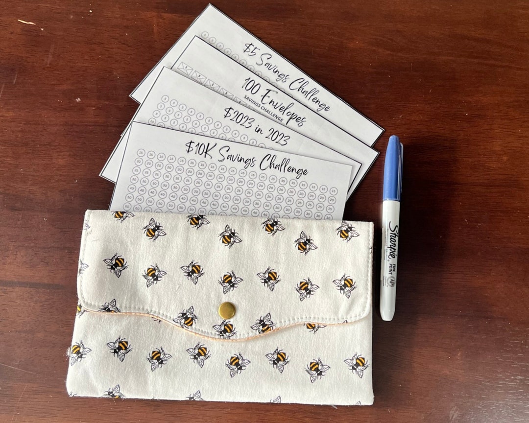 Savings Challenge Pouch | Rollover Pouch | Back to Bank | Cash ...