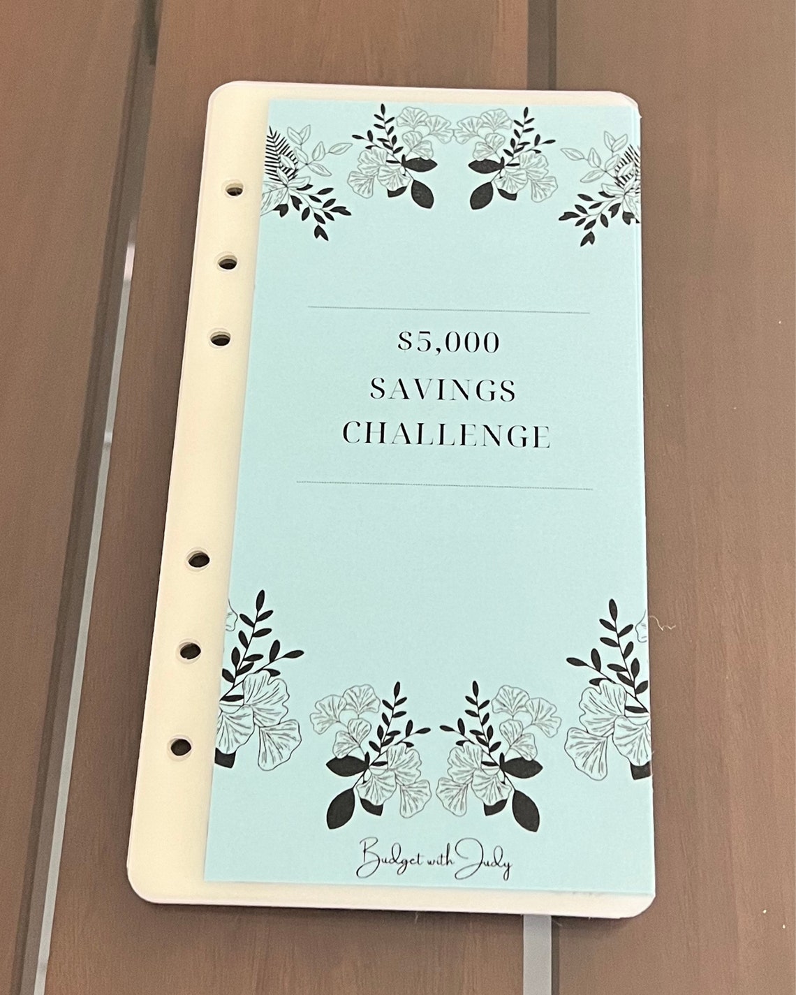 5K Savings Challenge Bundle| Laminated Cash Envelopes | Budget ...