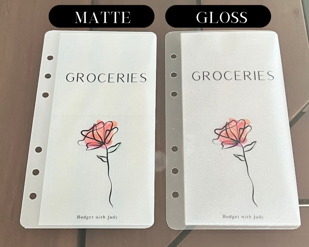 CUSTOM | A6 | Vellum Cash Envelopes | Budget Envelopes | Money Envelope ...