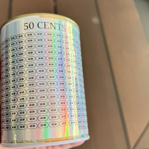 Kids Savings Challenge Money Tin Can| Coins Savings Challenge| Loose ...