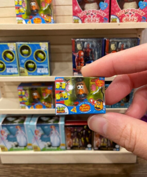 CM071 Miniature toy display boxes, Toystory, handmade miniature ...