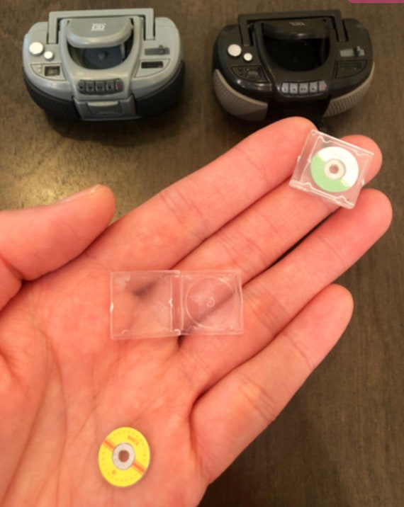 EL001: Miniature CD player/ Miniature boombox — HopeGardenCrafts