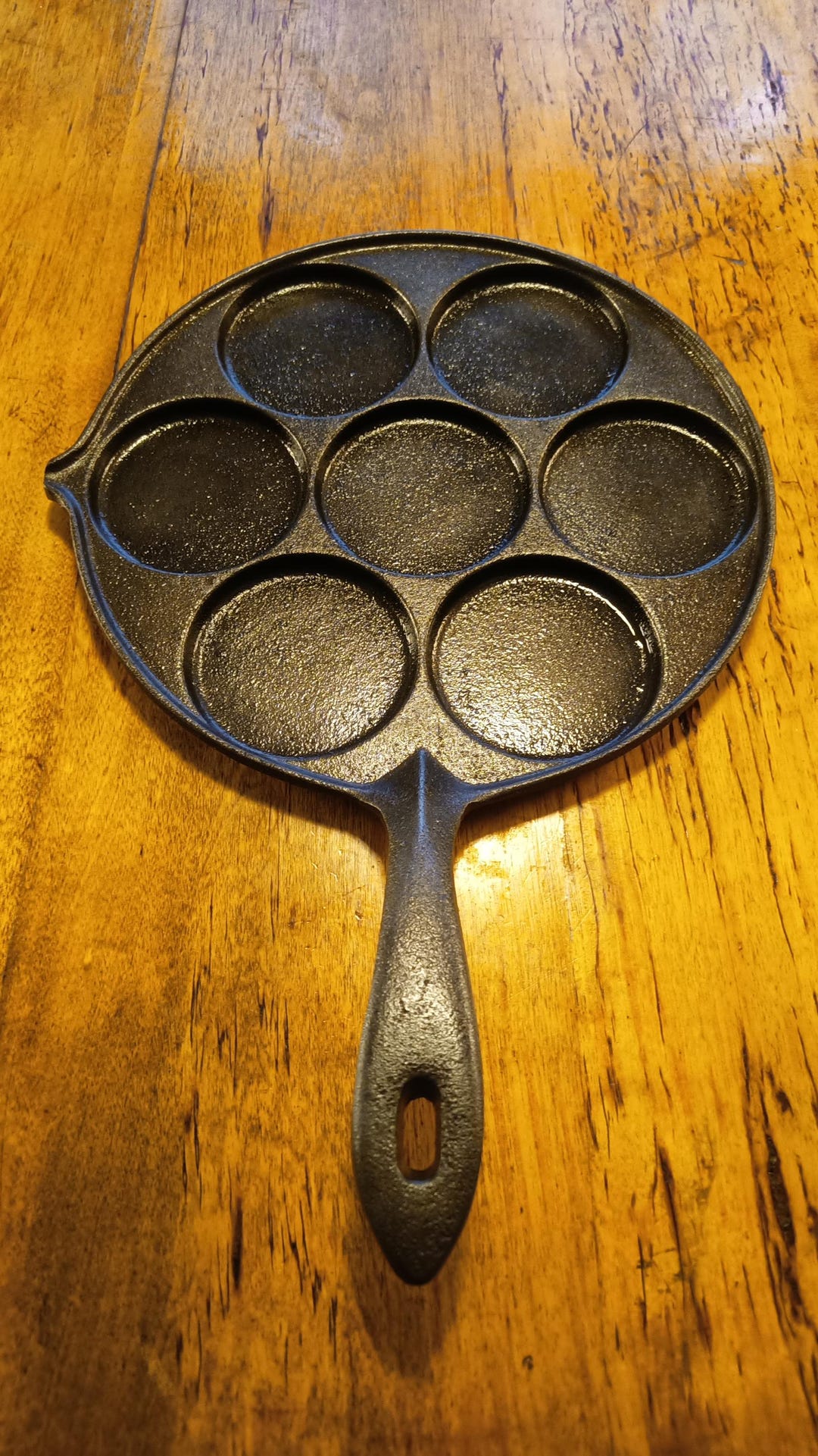 Restored Jotul Cast Iron Plett / Swedish Pancake Pan 50s Norway - Etsy