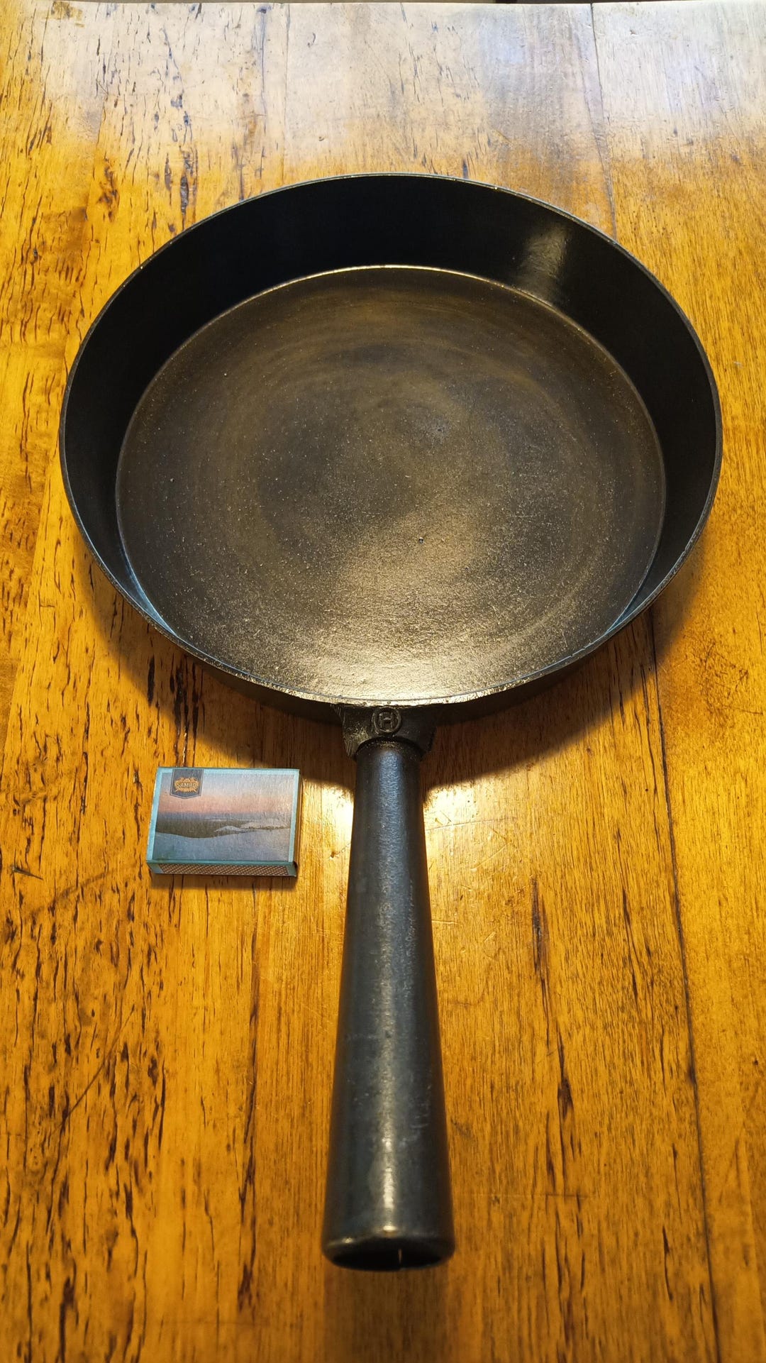 Restored Högfors Cast Iron Skillet Number 5 Made in Finland 30s 40s 50s ...