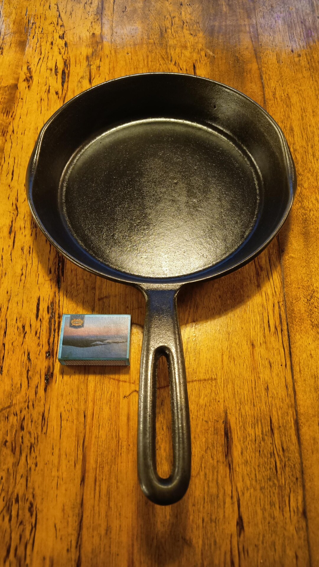 Vtg Restored Porin Valu (pre Rosenlew) Cast Iron Skillet 23 Cm Made in ...