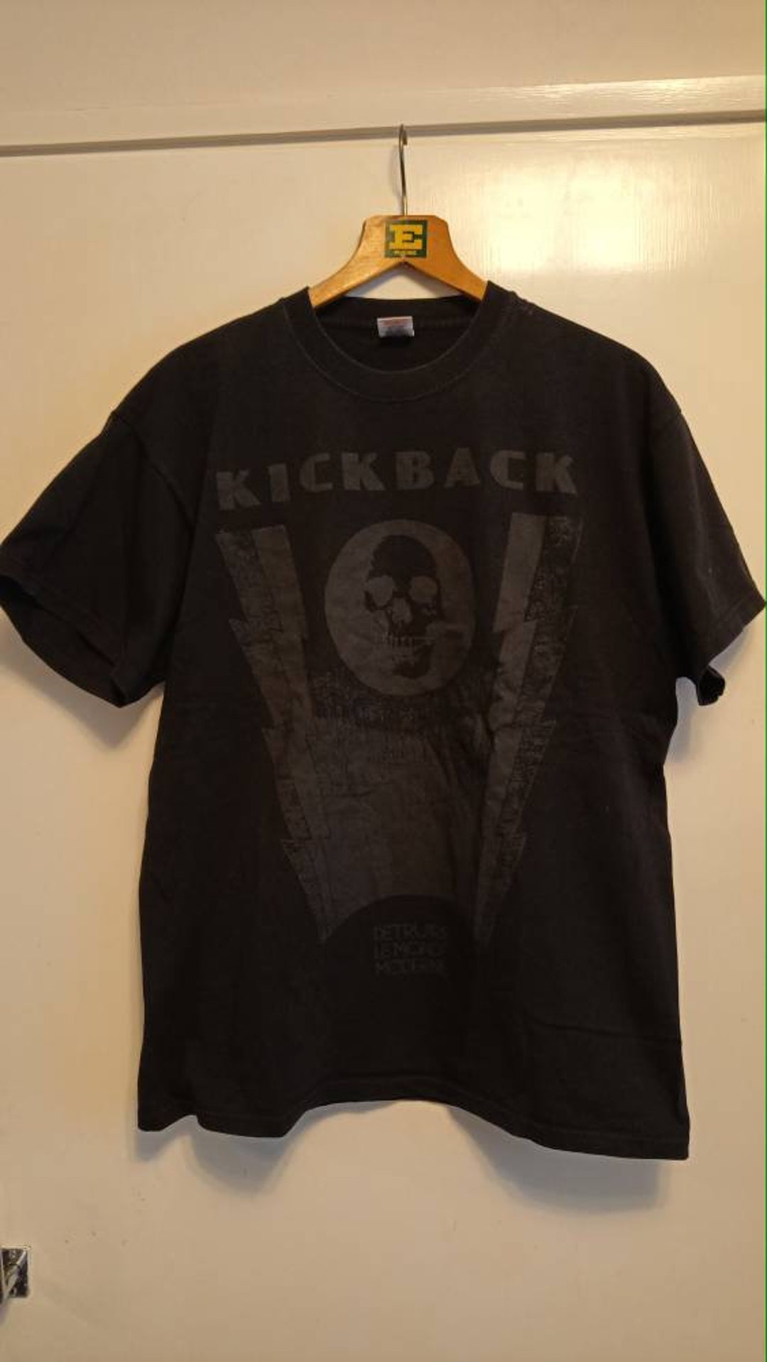 Kickback Hardcore Band T-shirt XL From 00s P2P 54 Cm - Etsy