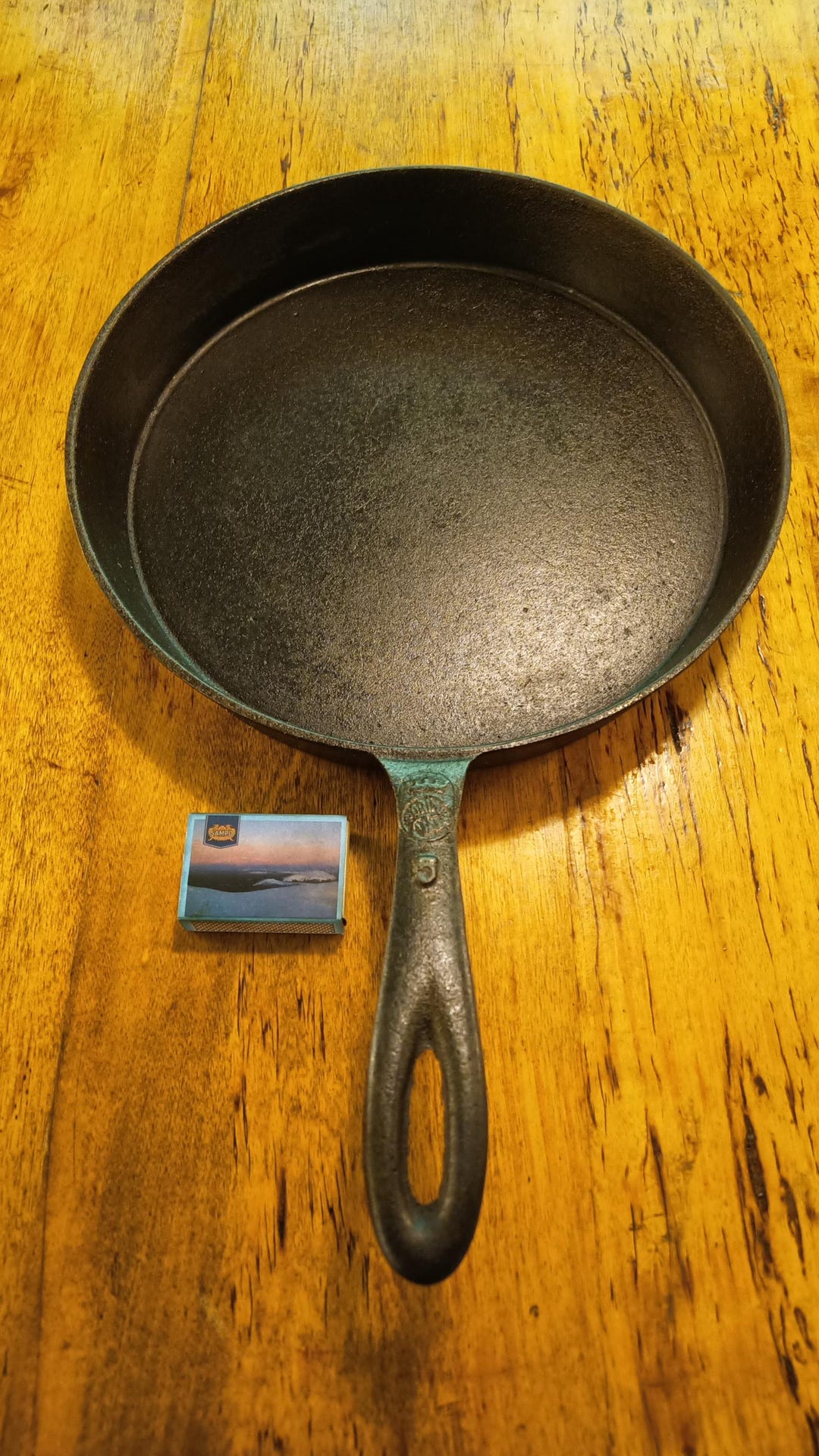Vtg Restored Porin Valu (pre Rosenlew) Cast Iron Skillet Number 5 26 Cm ...