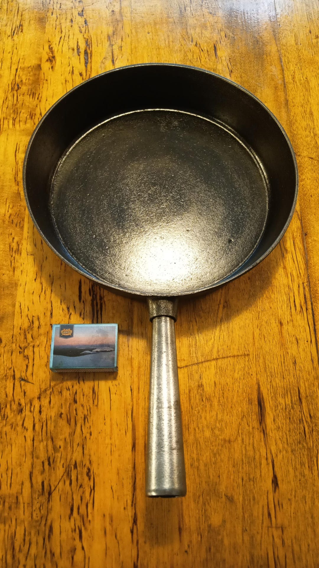 Vintage Restored Swedish Cast Iron Skillet Pan 23,5 Cm Sweden 20s 30s ...