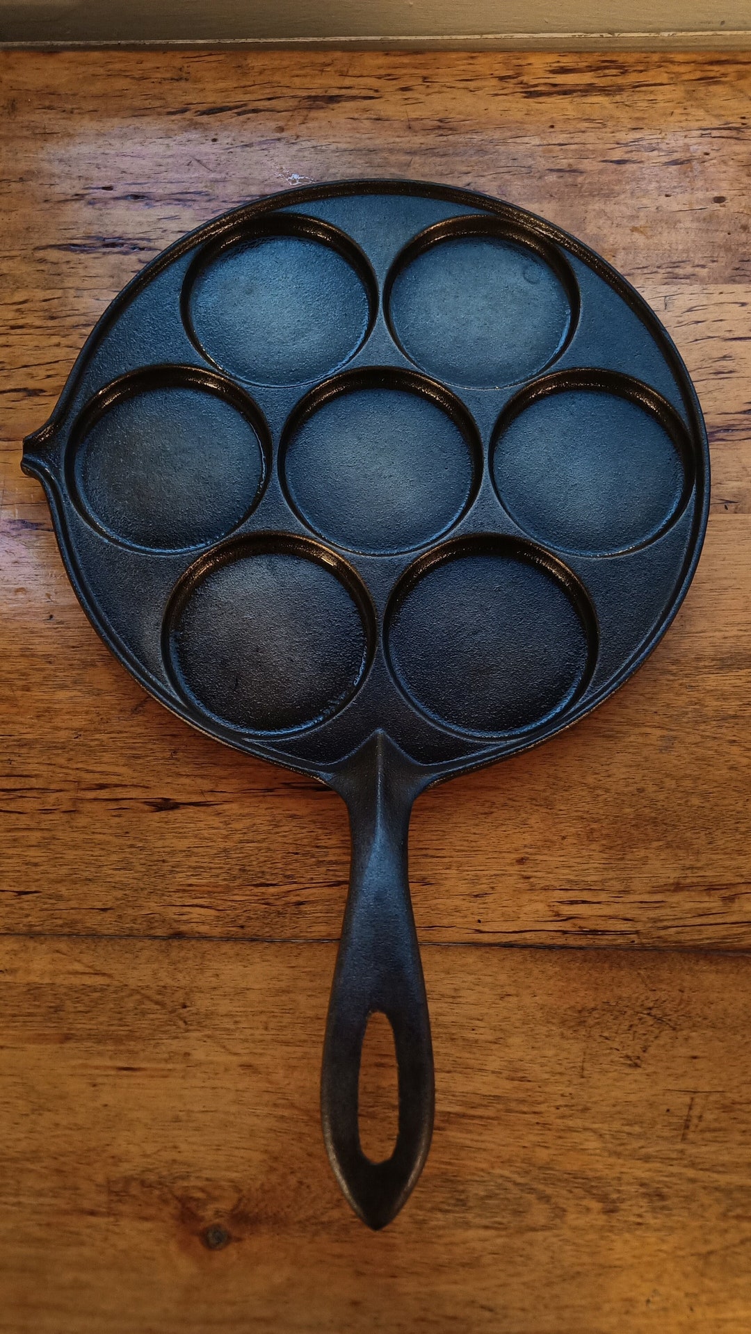 Restored Jotul Cast Iron Plett / Swedish Pancake Pan, Made in Norway ...