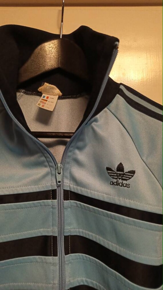 vtg Adidas Ventex track top jacket S 80s - Gem