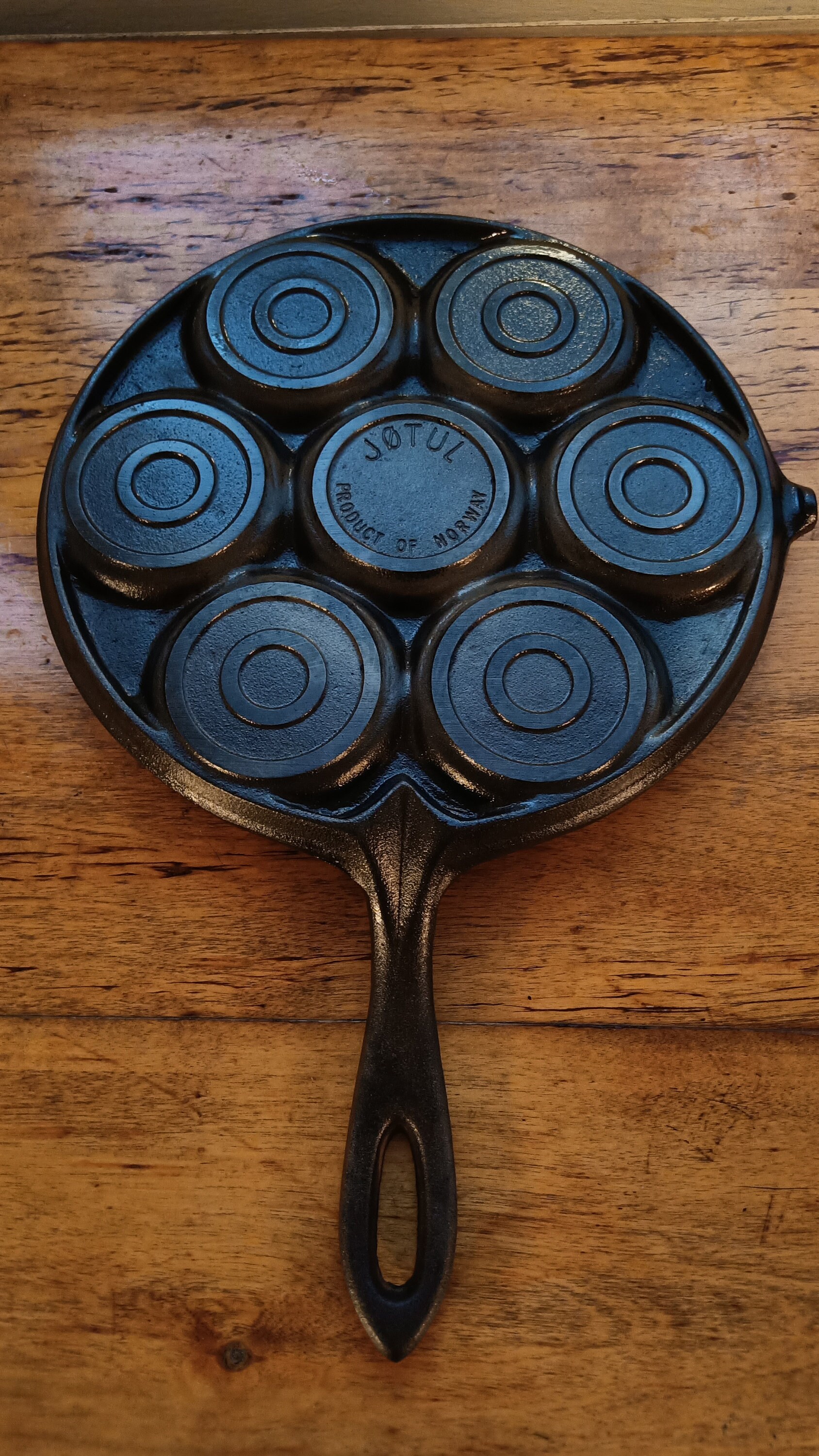Restored Jotul Cast Iron Plett / Swedish Pancake Pan, Made in Norway ...