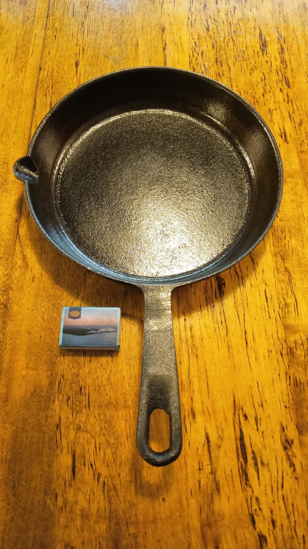 Restored Soviet Union -made Cast Iron Skillet Pan 70s 60s - Etsy