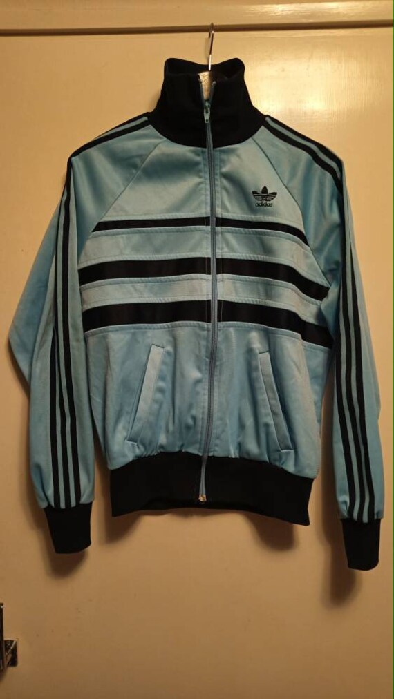 vtg Adidas Ventex track top jacket S 80s - Gem