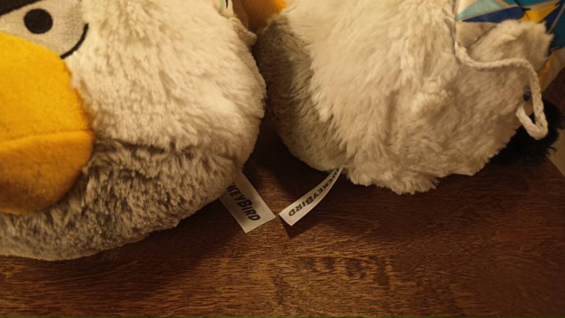 RARE Angry Birds Hockeybird Plush Mascot From 2012 IIHF Ice Hockey ...