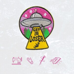 Sci-fi Patches Ufos Dinosaurs LGBTQ Pride Iron-on Sew-on 100% Embroidered Sew or Fuse - Etsy