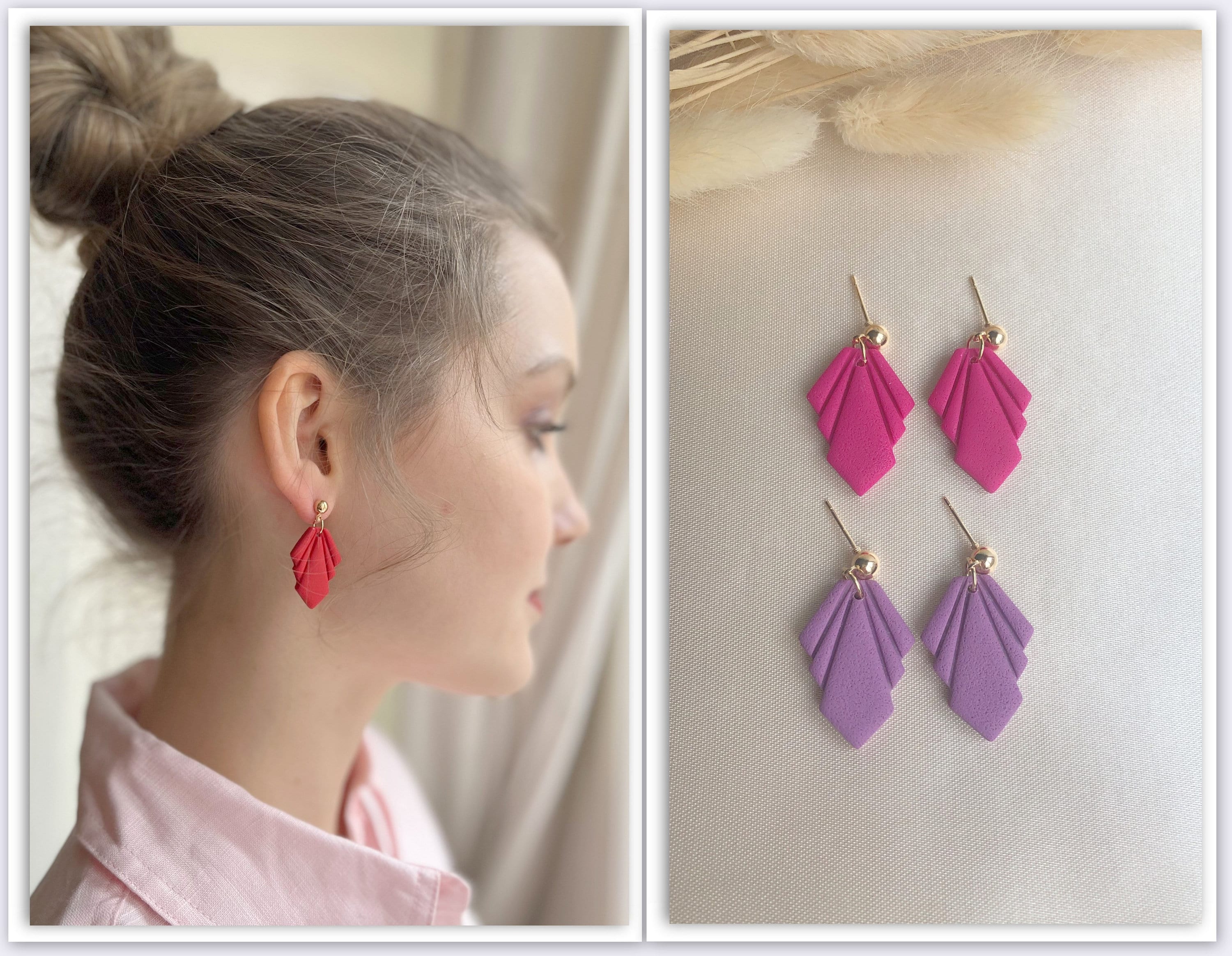 How To Make Paper Earrings At Home Step By Step