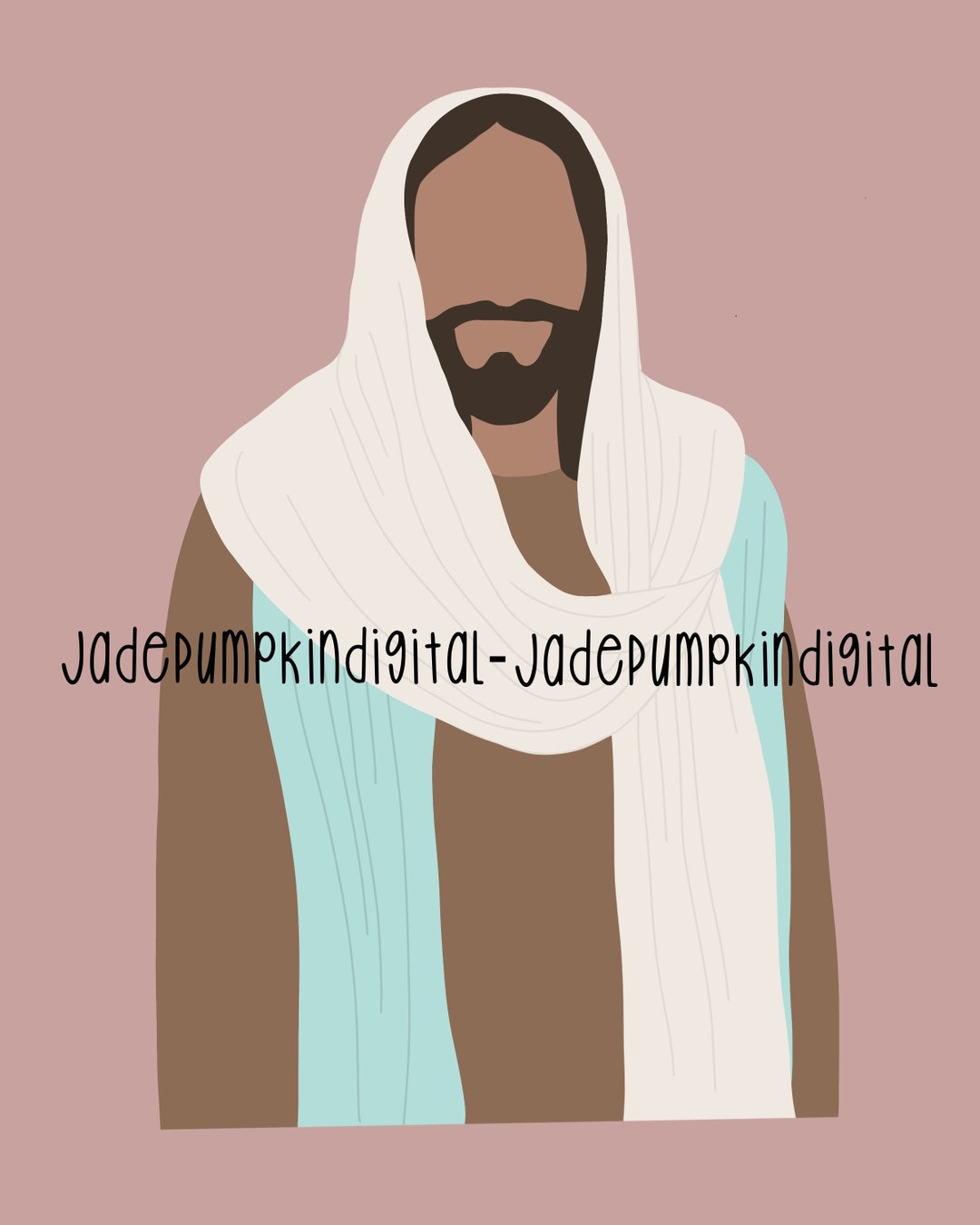 Simple Art of Jesus to Download, Simple Drawings of Christ, Primary ...